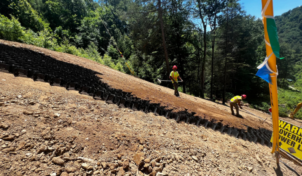 Case Study: GEOWEB® SLOPE PROTECTION SYSTEM TRANSMISSION LINE ...